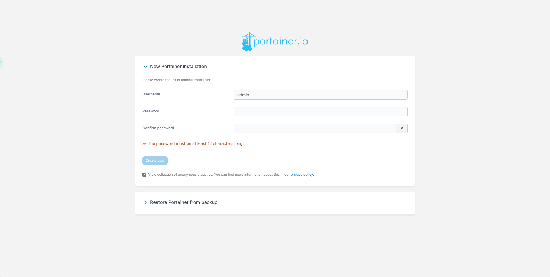 Manage containers with Portainer - 云野阁 Manage containers with Portainer - 云野阁