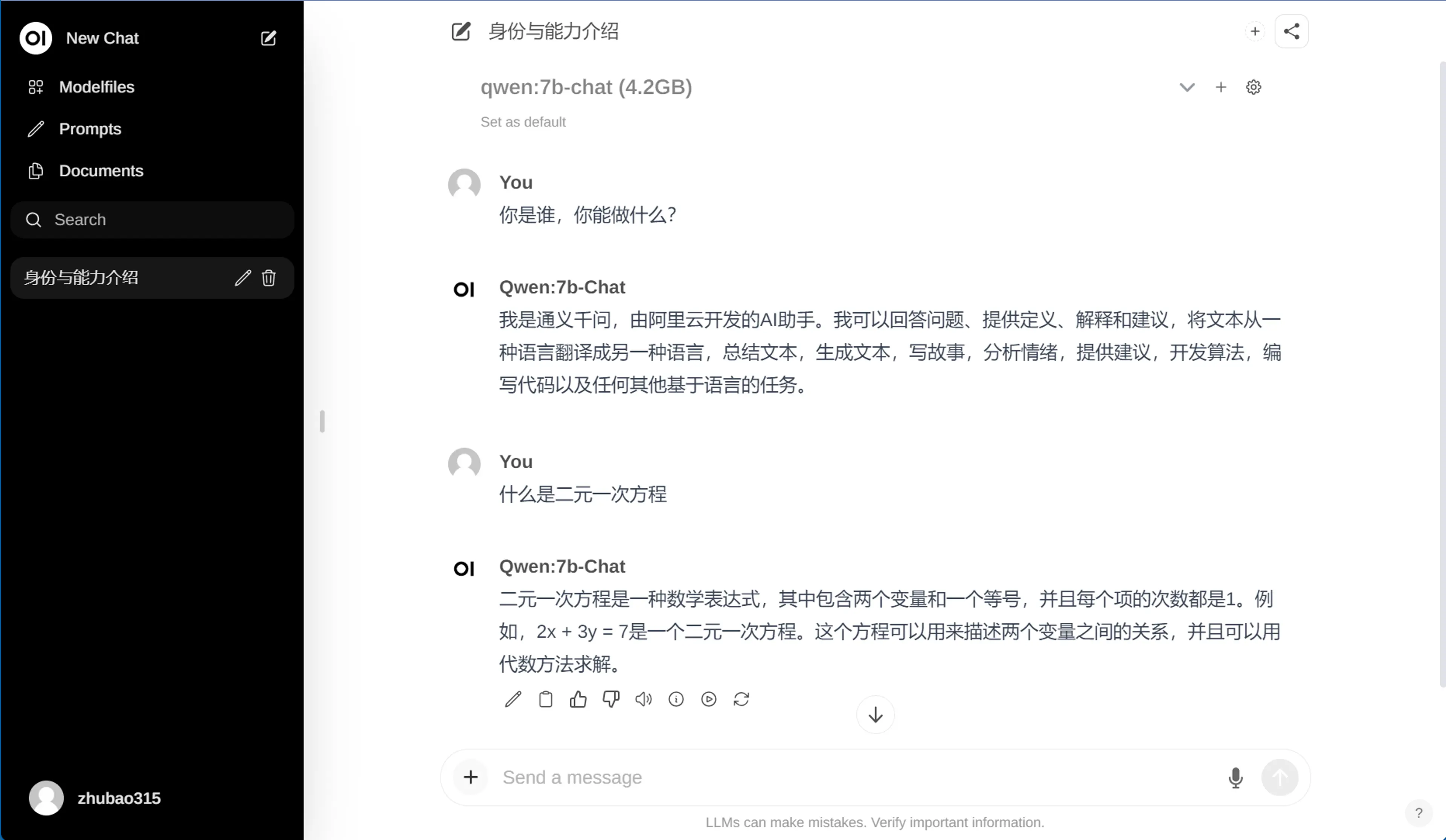 Ollama + Open WebUI 本地部署 - zhubao315 Ollama + Open WebUI 本地部署 - zhubao315