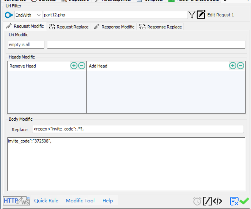 Fiddle Tampering Request/Response Headers/Body (Replace/ResponseHeaders ...