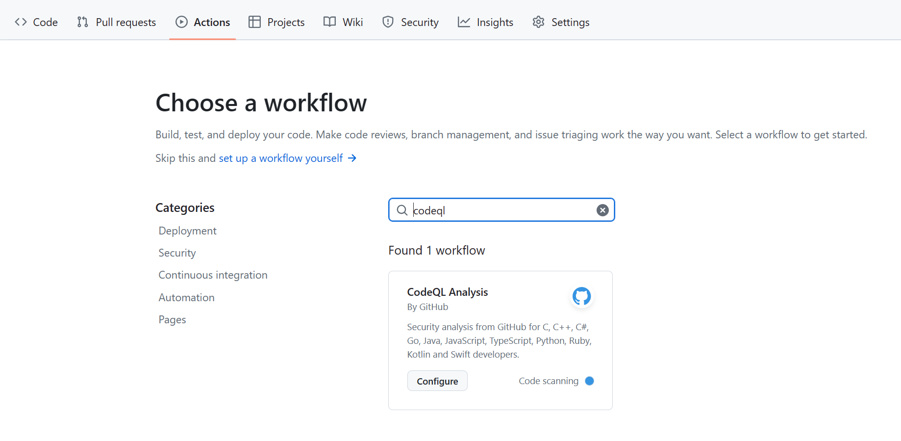 Github Actionsを利用してcodeqlデータベースを生成する Aliyunctf2024 Chain17の逆シリアル化チェーン掘削を例にして Bridge