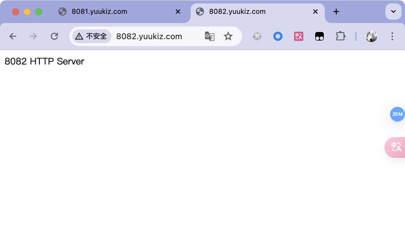 使用 Apache 和 Nginx 部署测试反向代理 Yuuki
